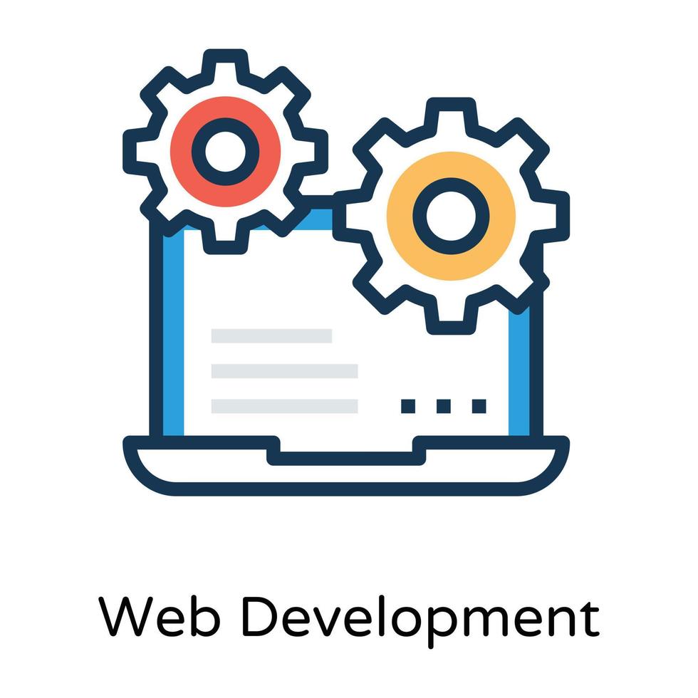 Trendy Web Development 16761762 Vector Art at Vecteezy