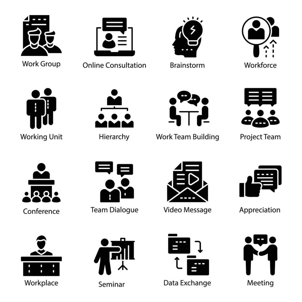 Project Management Glyph Vector Icons 16761870 Vector Art at Vecteezy Project Management Glyph Vector Icons 16761870 Vector Art at Vecteezy
