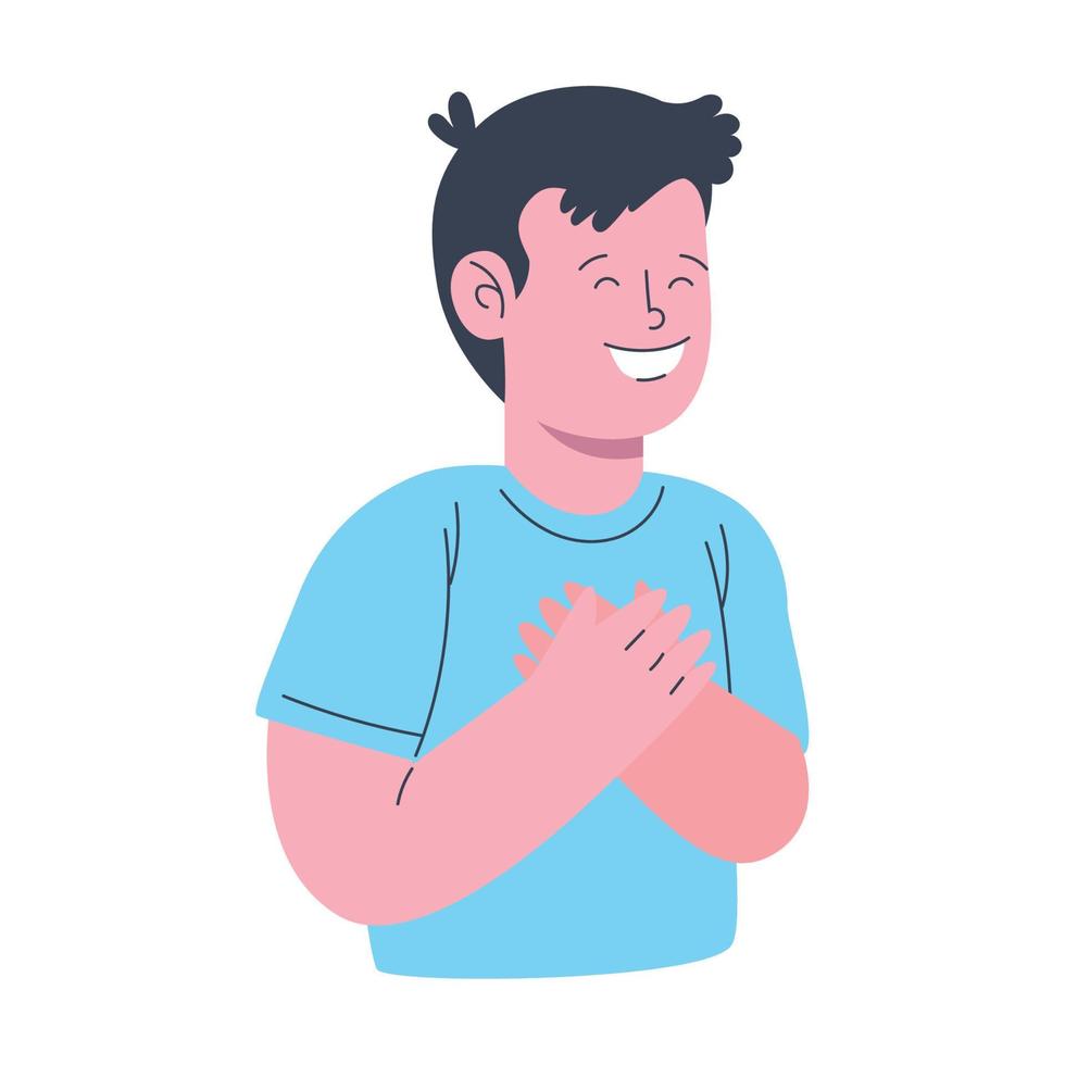 happy young man smiling 16763145 Vector Art at Vecteezy happy young man smiling 16763145 Vector Art at Vecteezy