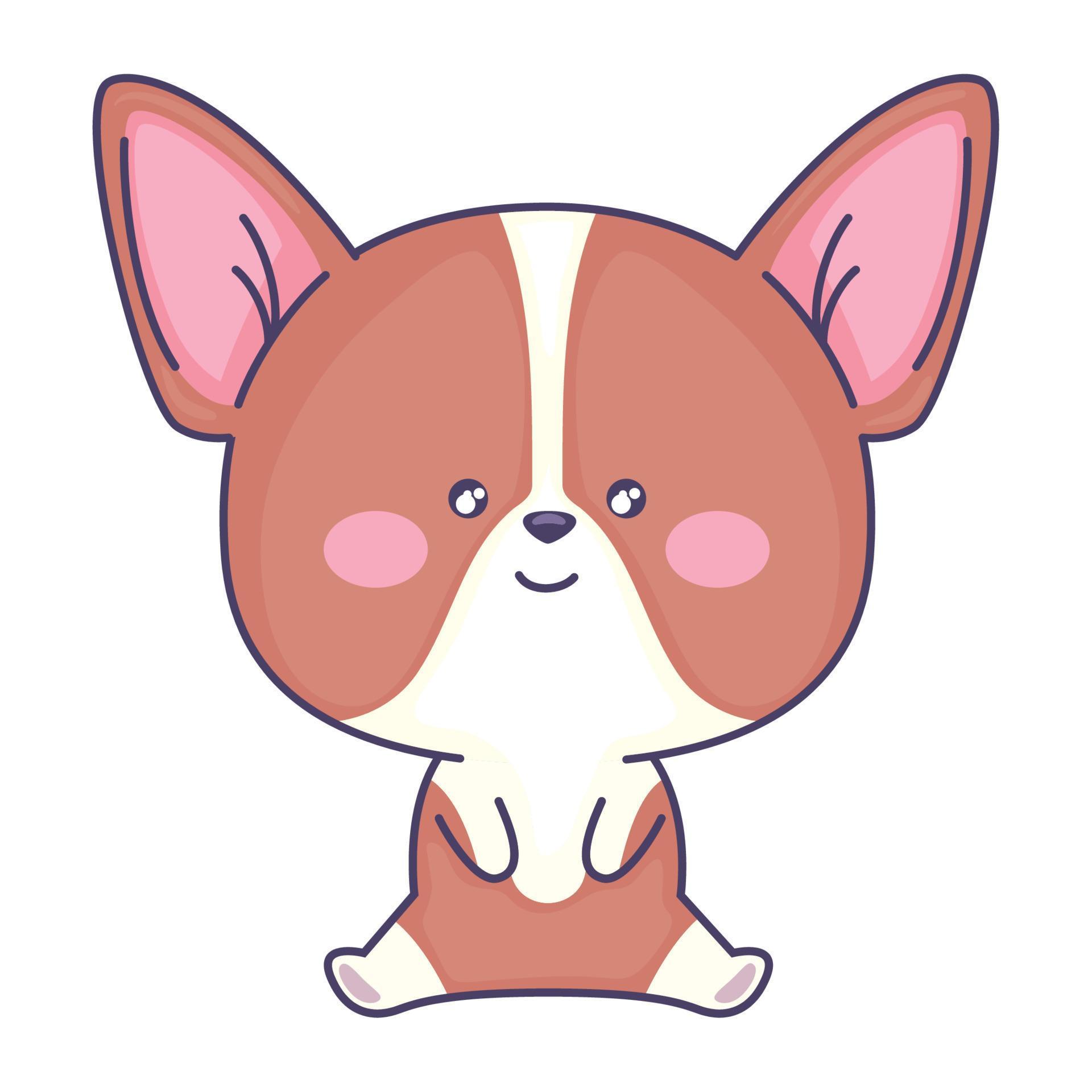 cute dog animal 16763588 Vector Art at Vecteezy