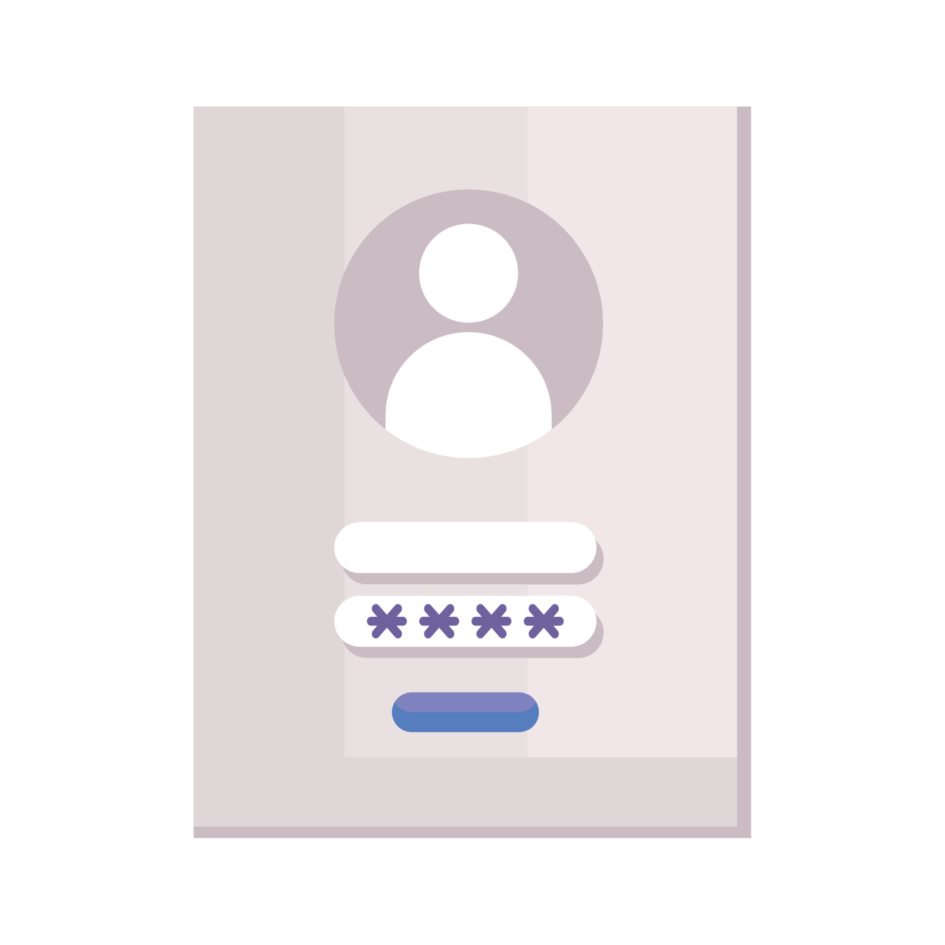 Webpage With Password Access 16763842 Vector Art At Vecteezy