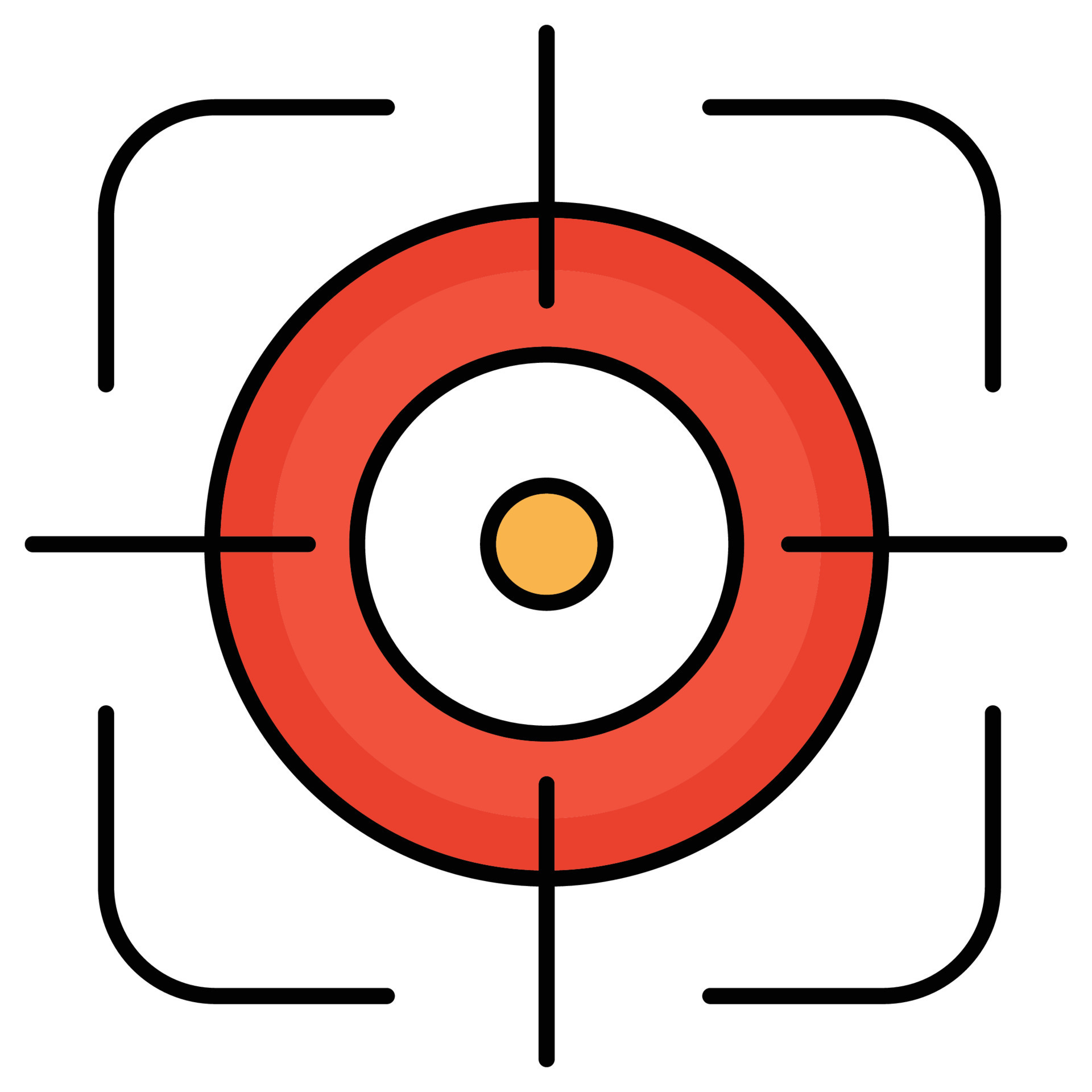 Focus Area which can easily edit or modify 16772313 Vector Art at Vecteezy