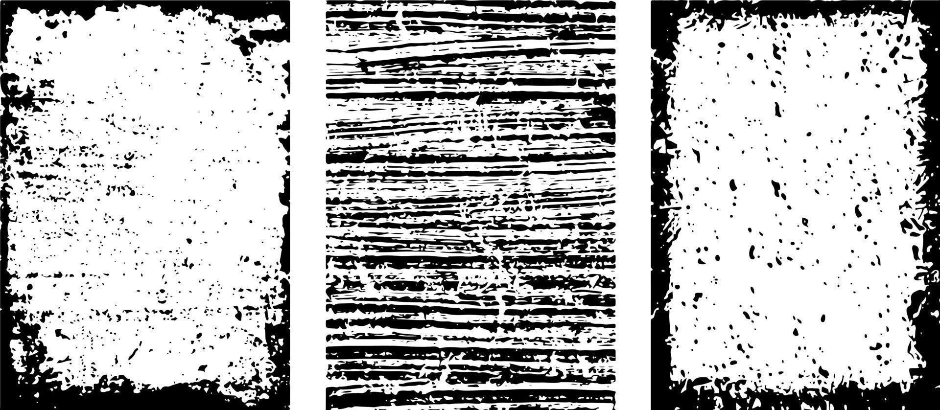 Grunge Frame Texture Set 16773048 Vector Art At Vecteezy