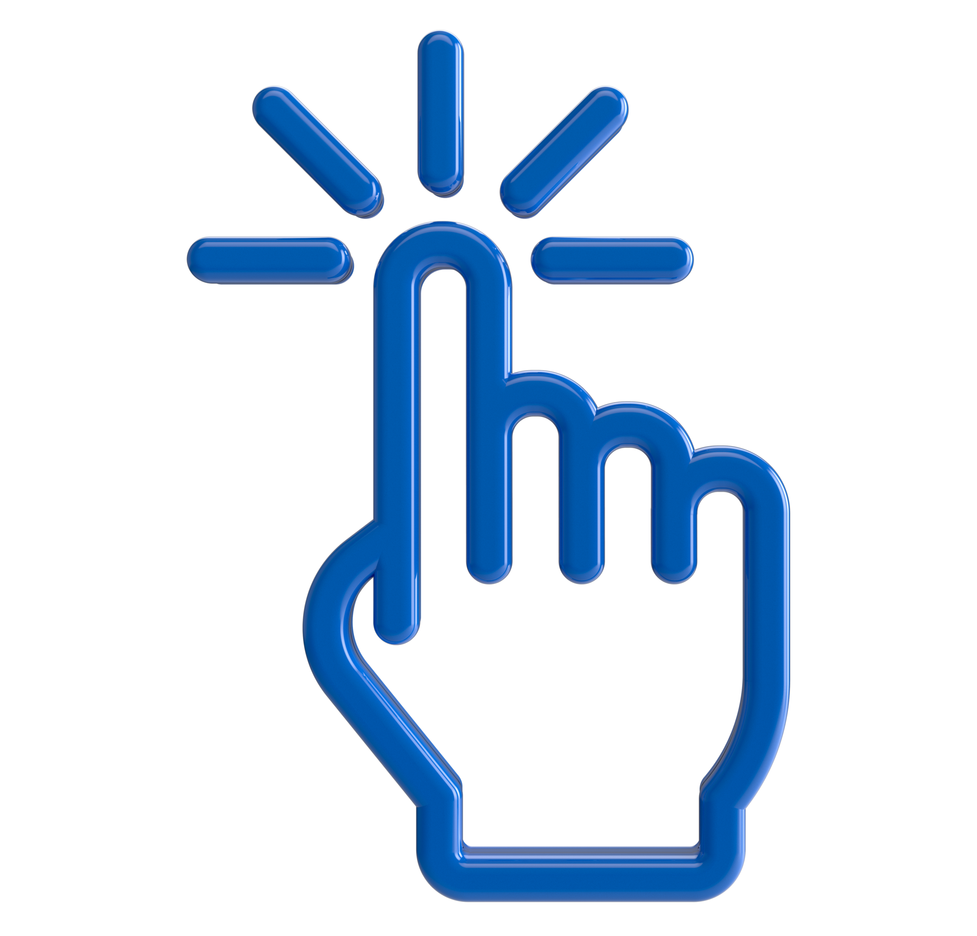 3D Click linear icon isolated on transparent background 16774639 PNG 3D Click linear icon isolated on transparent background 16774639 PNG