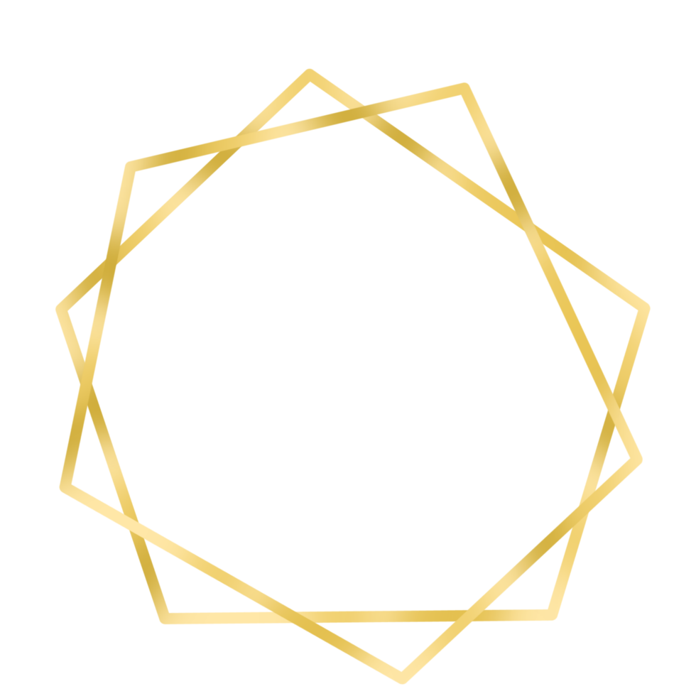 Ilustração De Moldura Dourada 16775002 Png