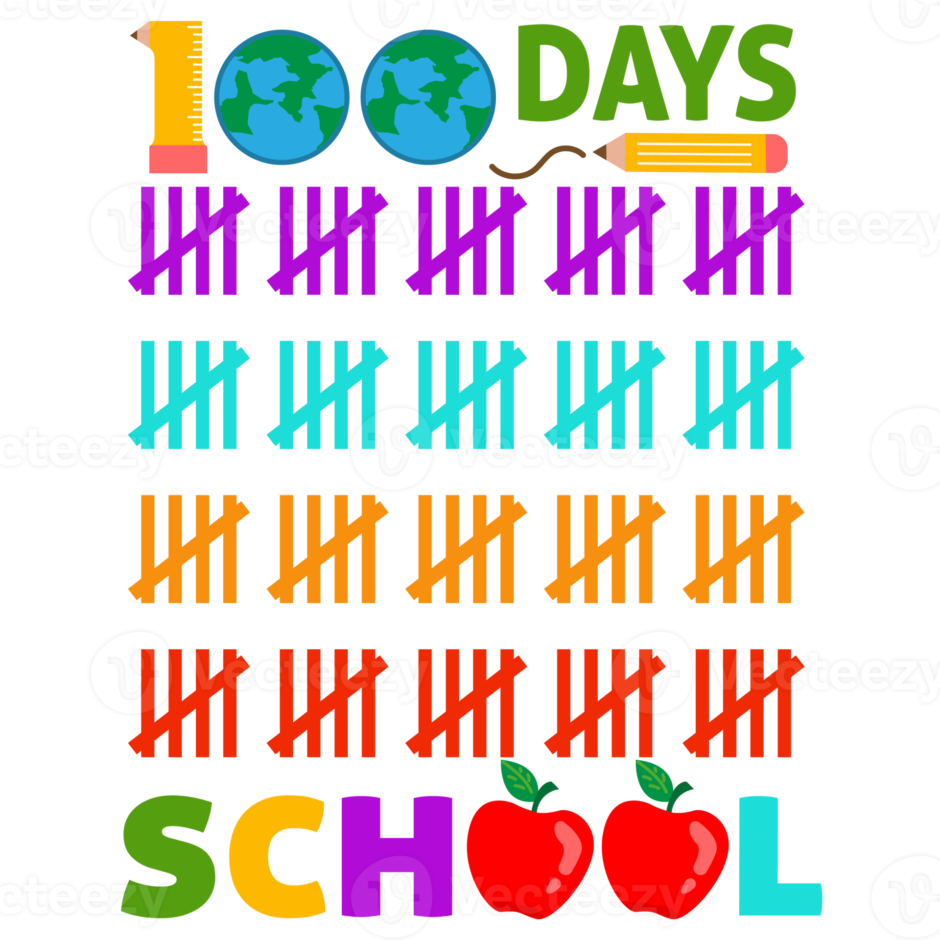 100 Days of School 16779104 PNG