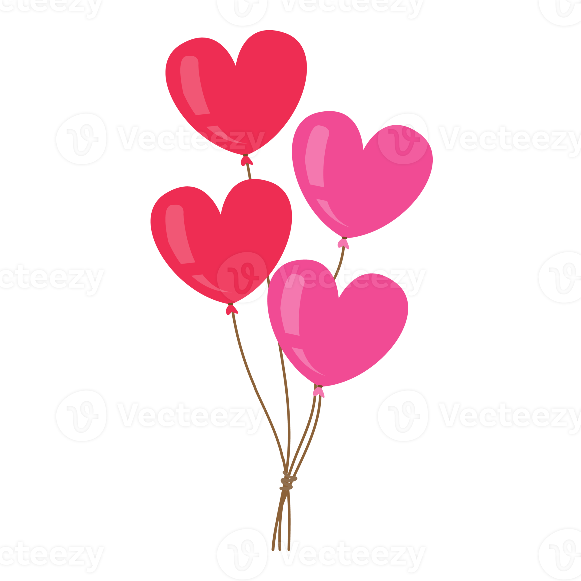 Heart shaped balloon 16779108 PNG