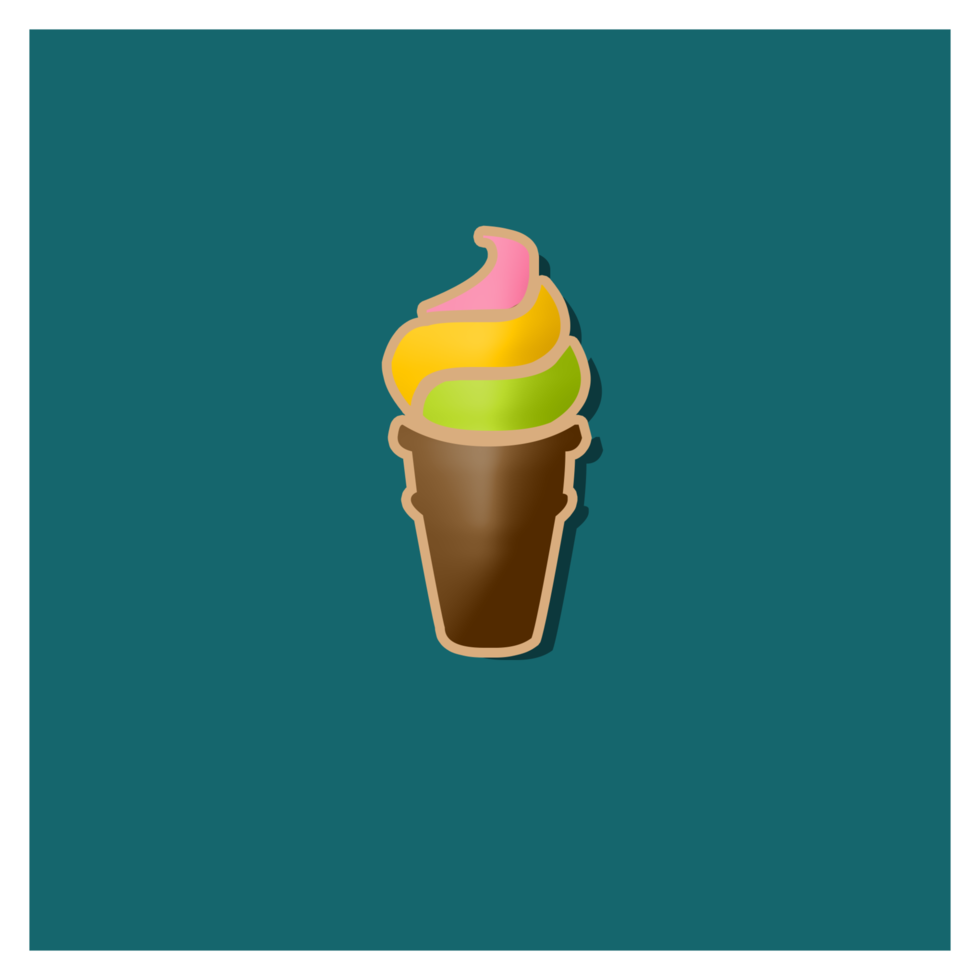 Ice Cream Logo Waffle Cones Ice Cream Balls 16780045 Png