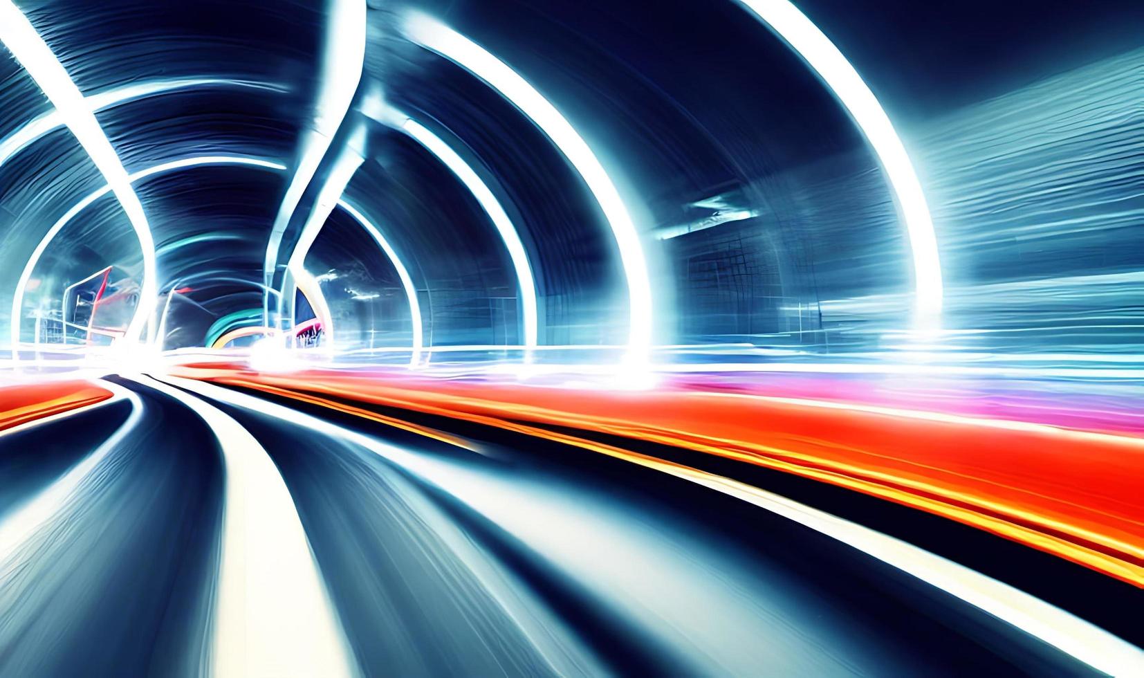 Speed motion on night road. Speed traffic movement road at night, high ... Speed motion on night road. Speed traffic movement road at night, high ...
