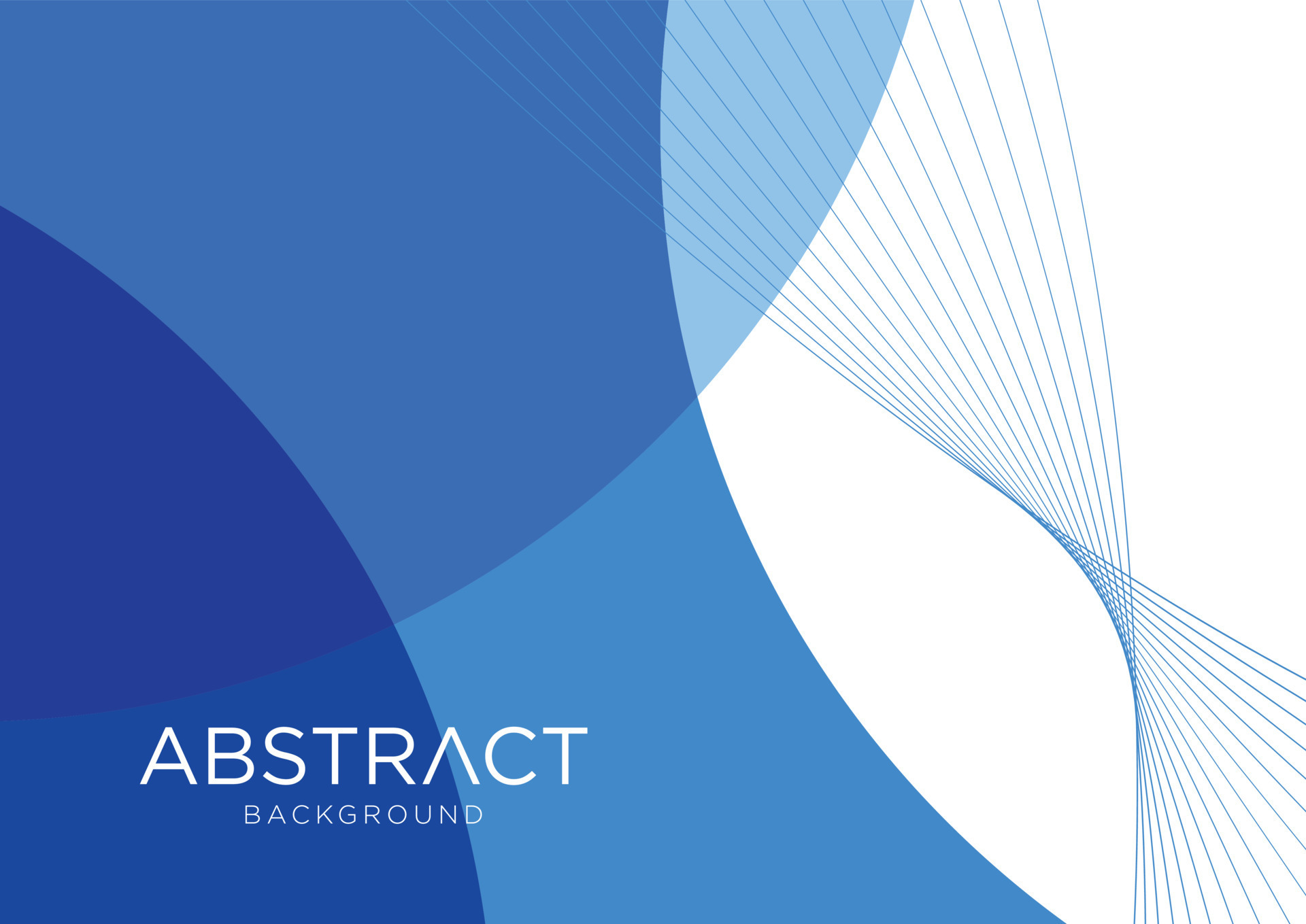 Modern Blue Background Abstract Background Vector Illustration Modern