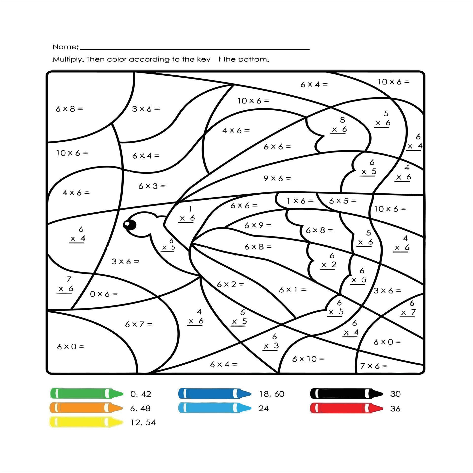 cute baby number coloring page for kids vector illustration. 16796212 ...