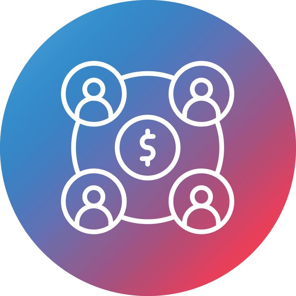 Sharing Economy Line Gradient Circle Background Icon 16804667 Vector ... Sharing Economy Line Gradient Circle Background Icon 16804667 Vector ...