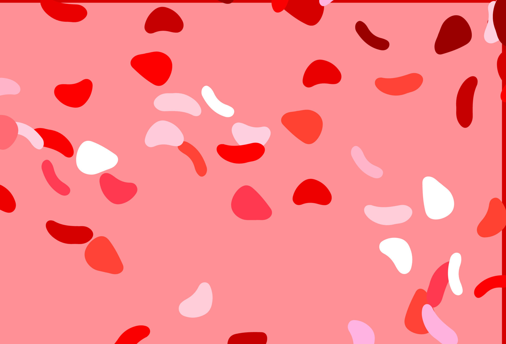 Light Red Vector Texture With Random Forms 16804838 Vector Art At Vecteezy