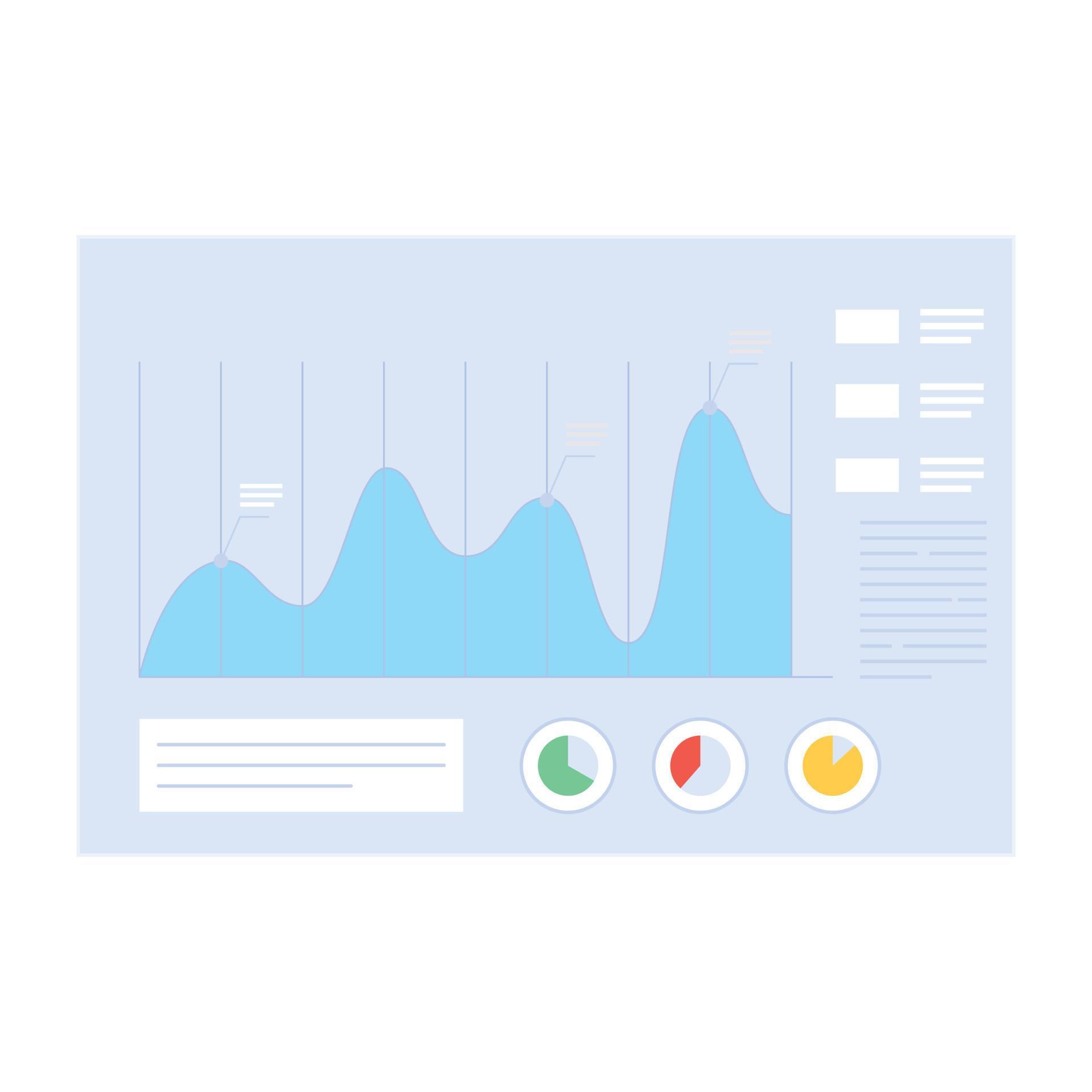 Modern icon of data analysis in flat style 16805896 Vector Art at Vecteezy