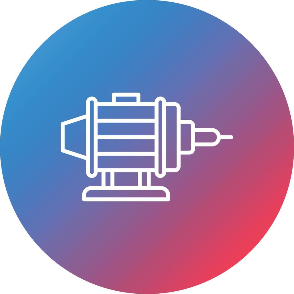 Motor Line Gradient Circle Background Icon 16808724 Vector Art at Vecteezy