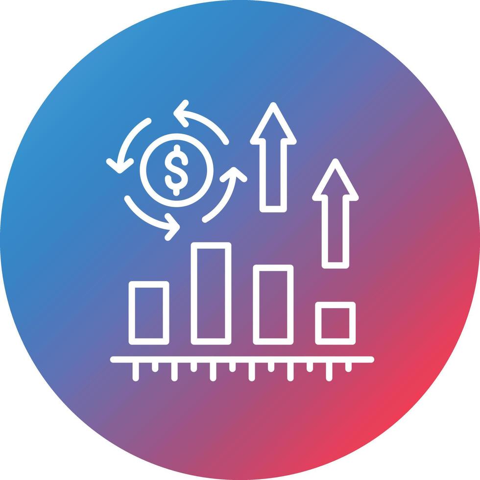 Refresher Training Line Gradient Circle Background Icon 16808732 Vector Art at Vecteezy