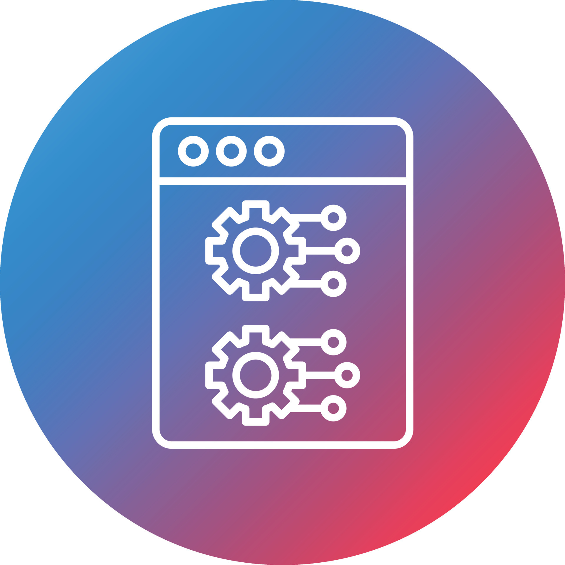 Functionality Line Gradient Circle Background Icon 16809049 Vector Art ... Functionality Line Gradient Circle Background Icon 16809049 Vector Art ...