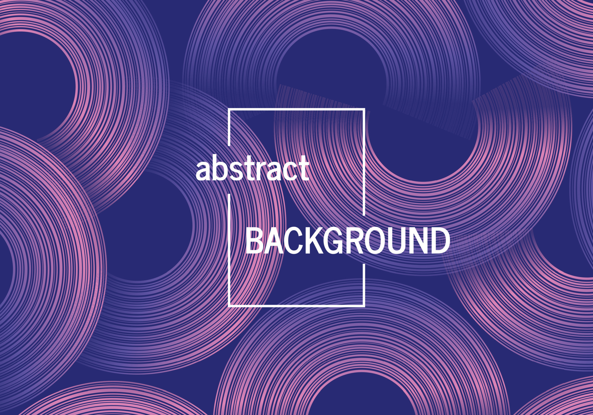 Trendy Geometric Background With Abstract Circles Shapes Futuristic Dynamic Pattern Design