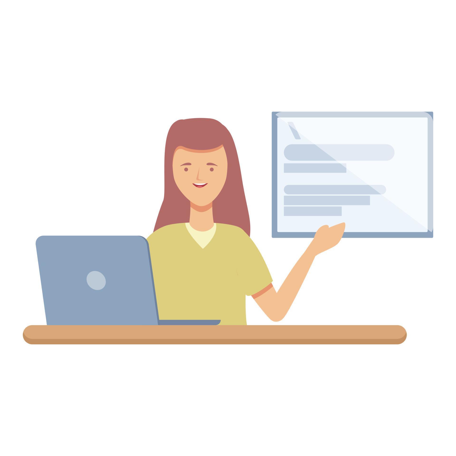 Class programming icon cartoon vector. Computer project 16810400 Vector ...