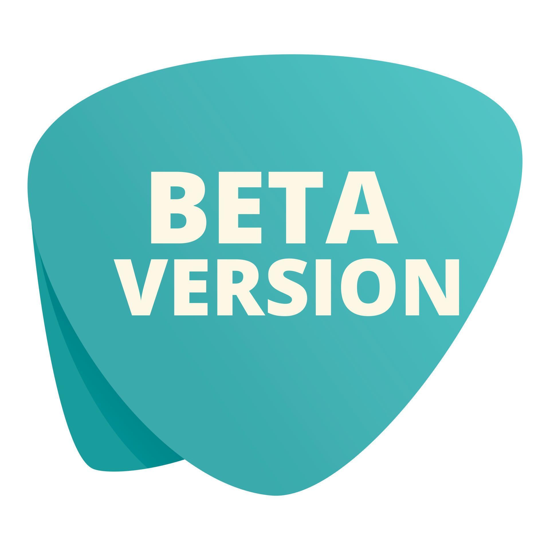 Beta version system icon cartoon vector. Computer software 16810437 ...