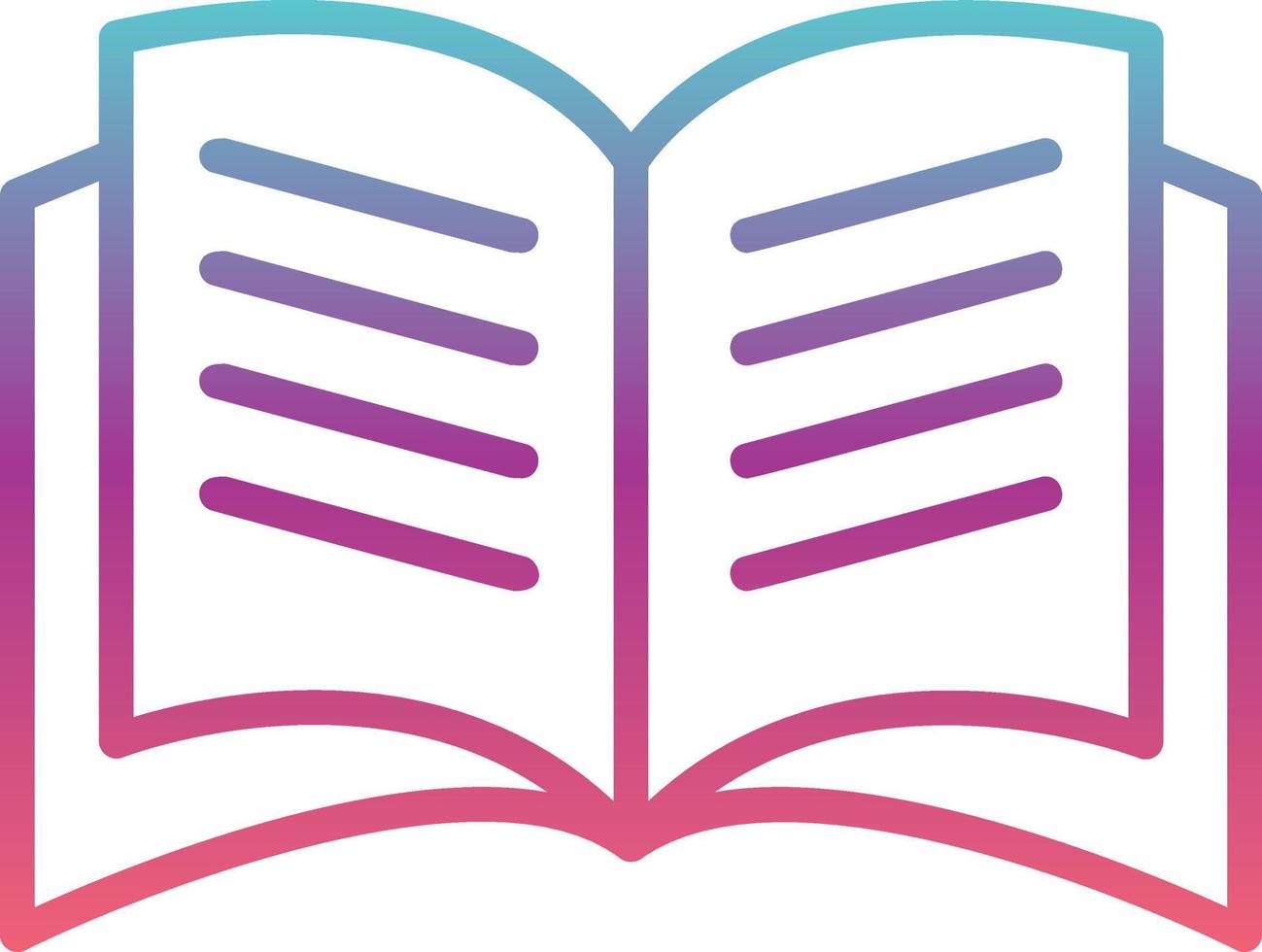 Open Book Vector Icon 16811115 Vector Art at Vecteezy