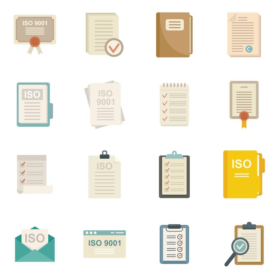 Standard icons set flat vector. Iso certified 16818131 Vector Art at ... Standard icons set flat vector. Iso certified 16818131 Vector Art at ...