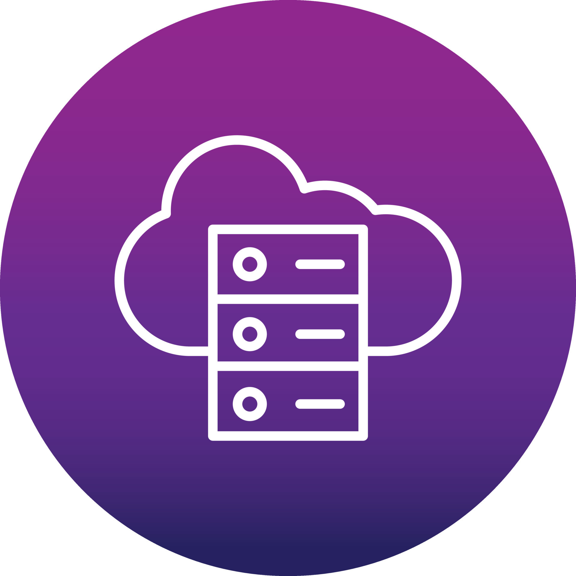 Cloud Server Vector Icon 16818624 Vector Art at Vecteezy Cloud Server Vector Icon 16818624 Vector Art at Vecteezy