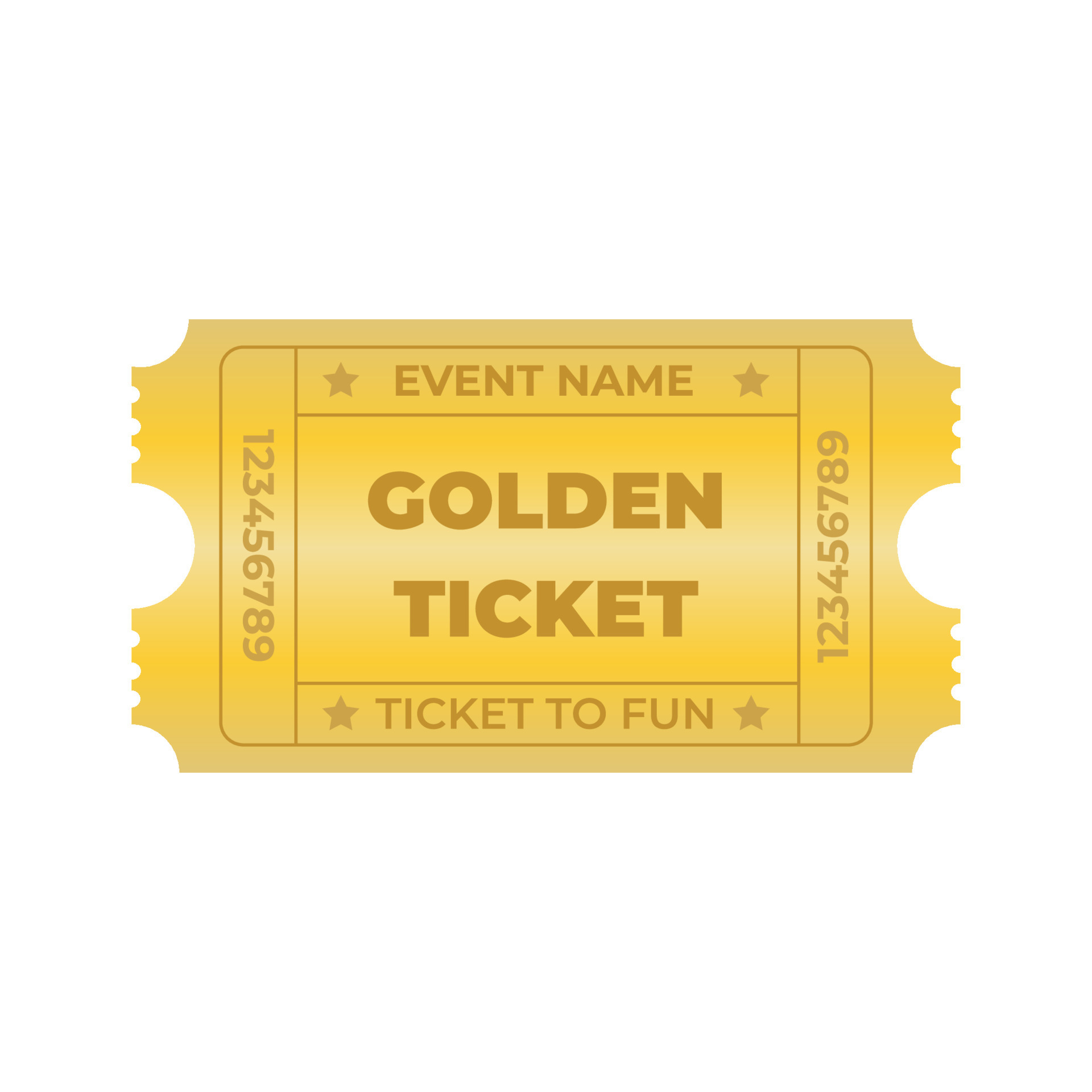 golden ticket party coupon vector illustration. with a white background ... golden ticket party coupon vector illustration. with a white background ...
