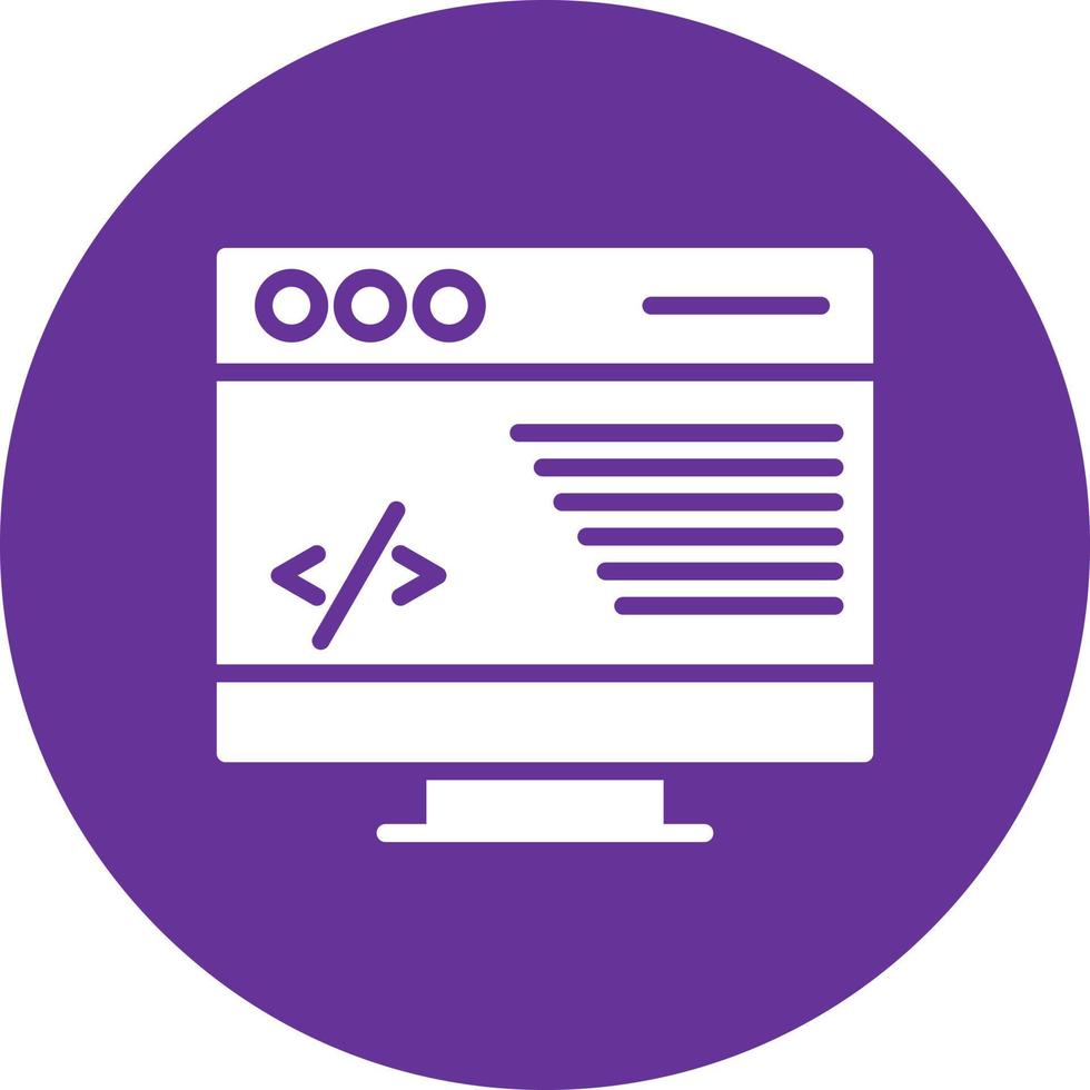 Coding Vector Icon 16819158 Vector Art at Vecteezy