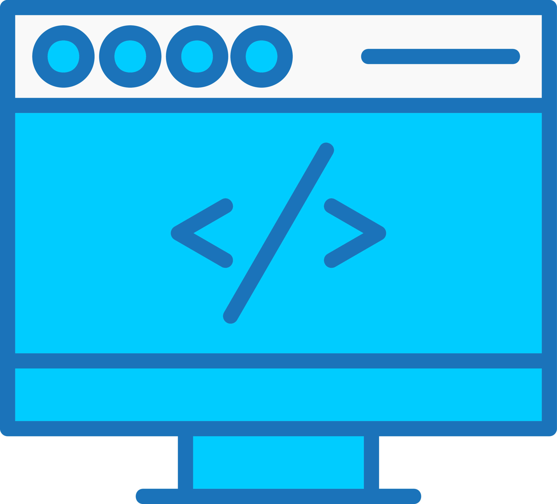 Coding Vector Icon 16819297 Vector Art at Vecteezy