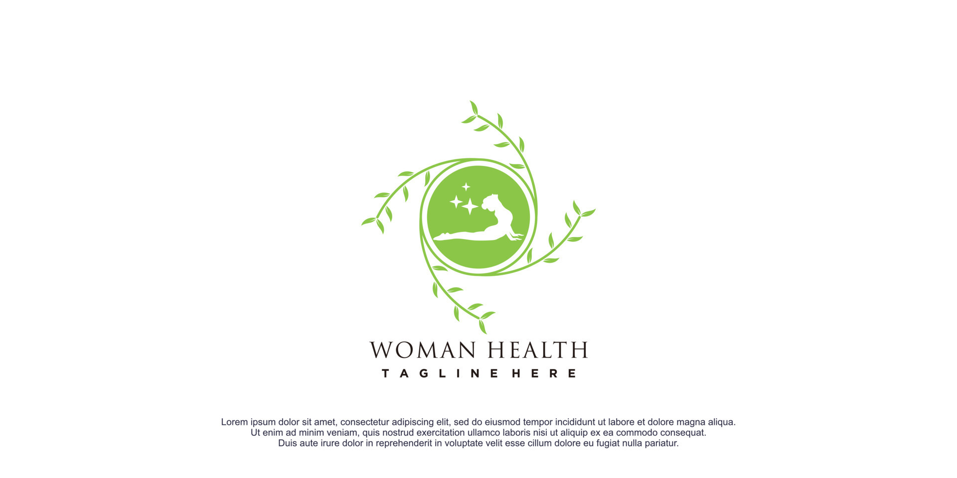 Women health logo icon vector illustration for health and relaxation business 16820213 Vector ...
