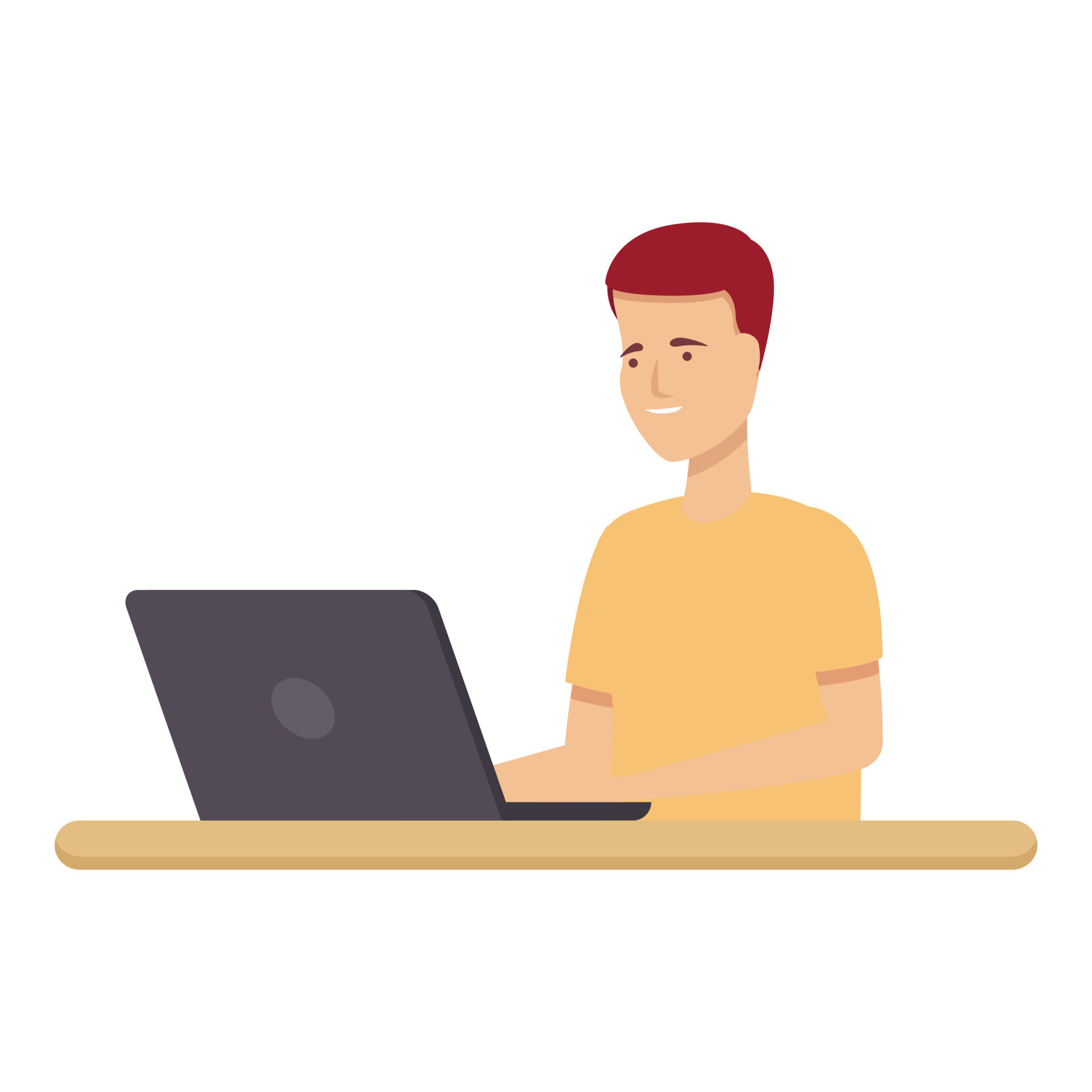 Computer Training Cartoon