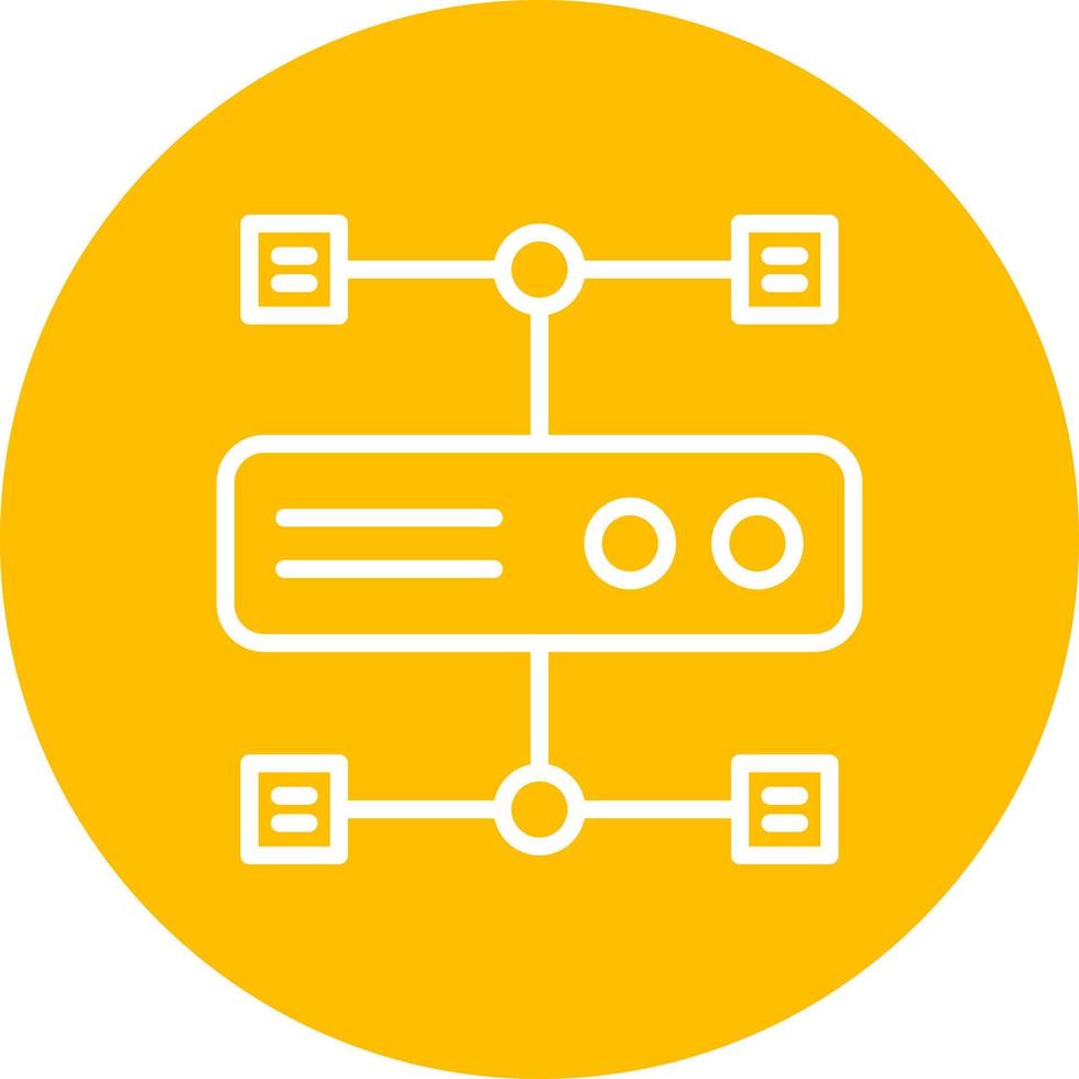 icono de vector de computación de clúster 16821444 Vector en Vecteezy
