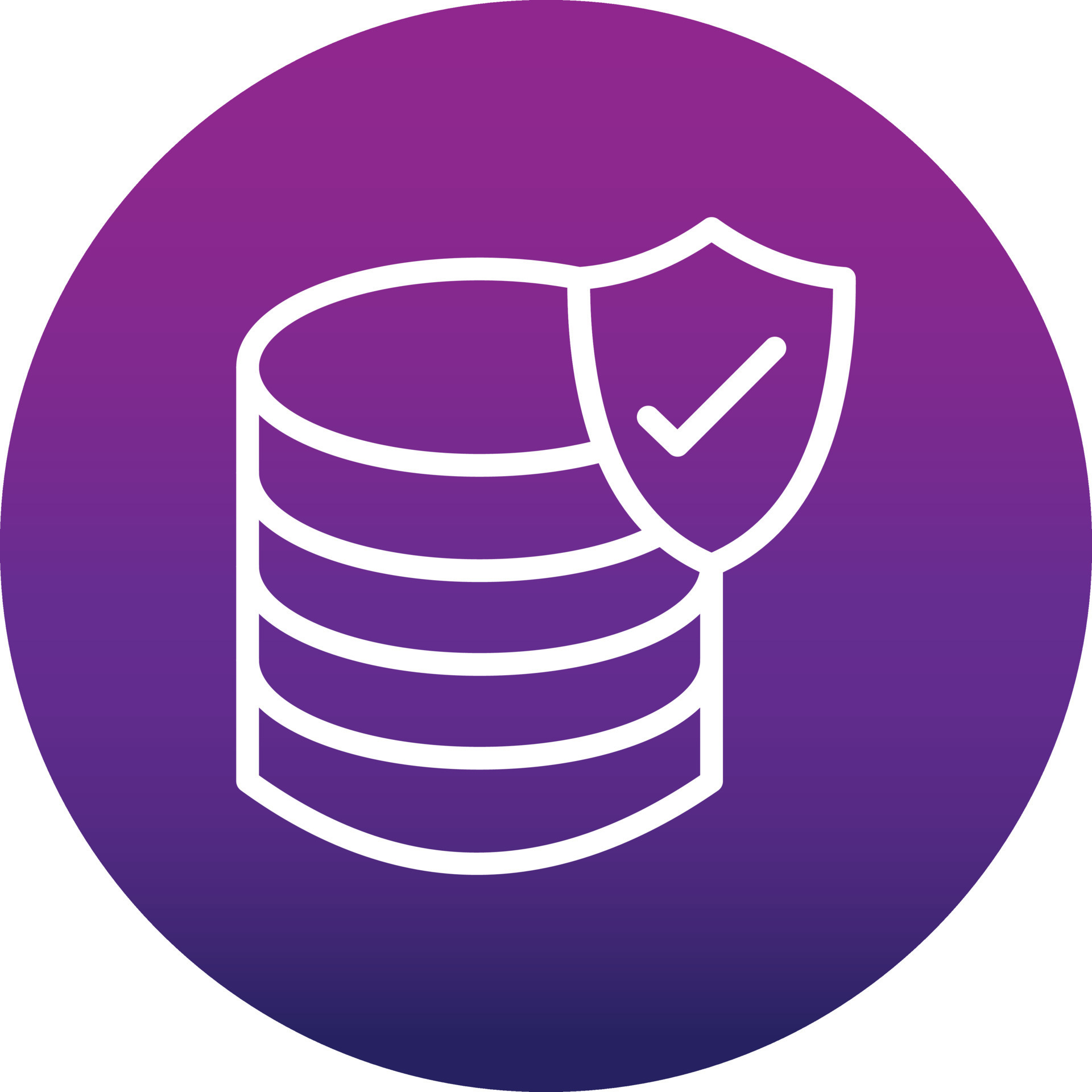 Database Protection Vector Icon 16821496 Vector Art At Vecteezy