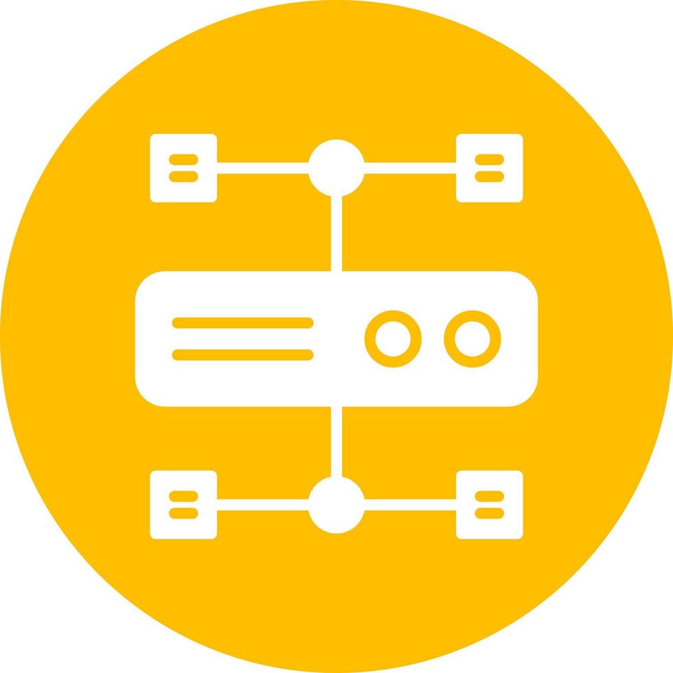 icono de vector de computación de clúster 16821714 Vector en Vecteezy