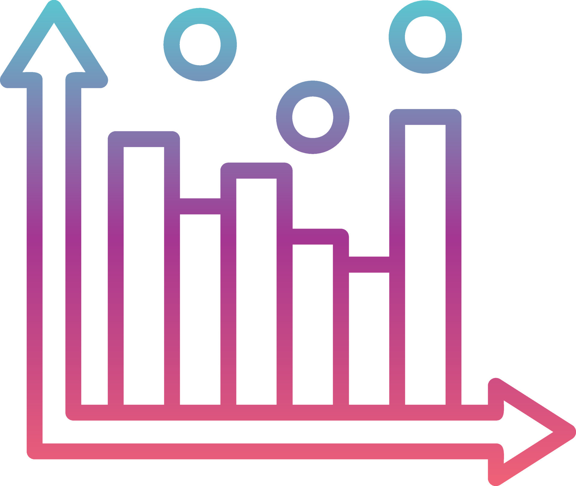 Histogram Vector Icon 16821761 Vector Art At Vecteezy
