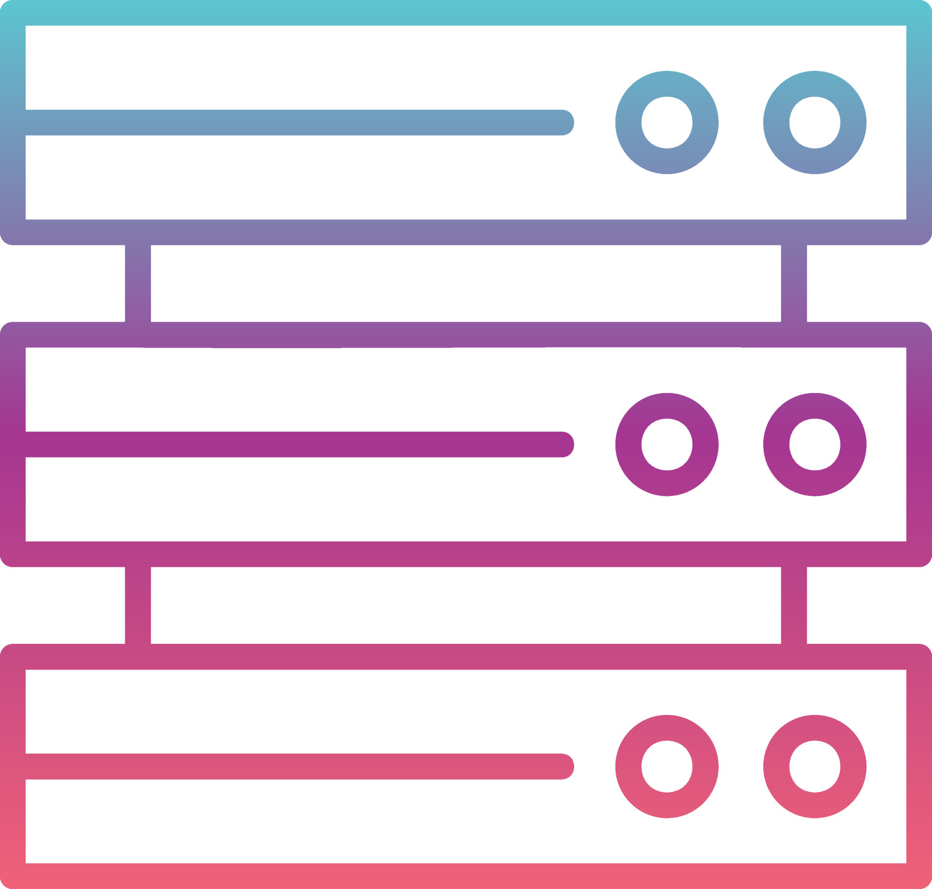 Database Vector Icon 16821763 Vector Art At Vecteezy