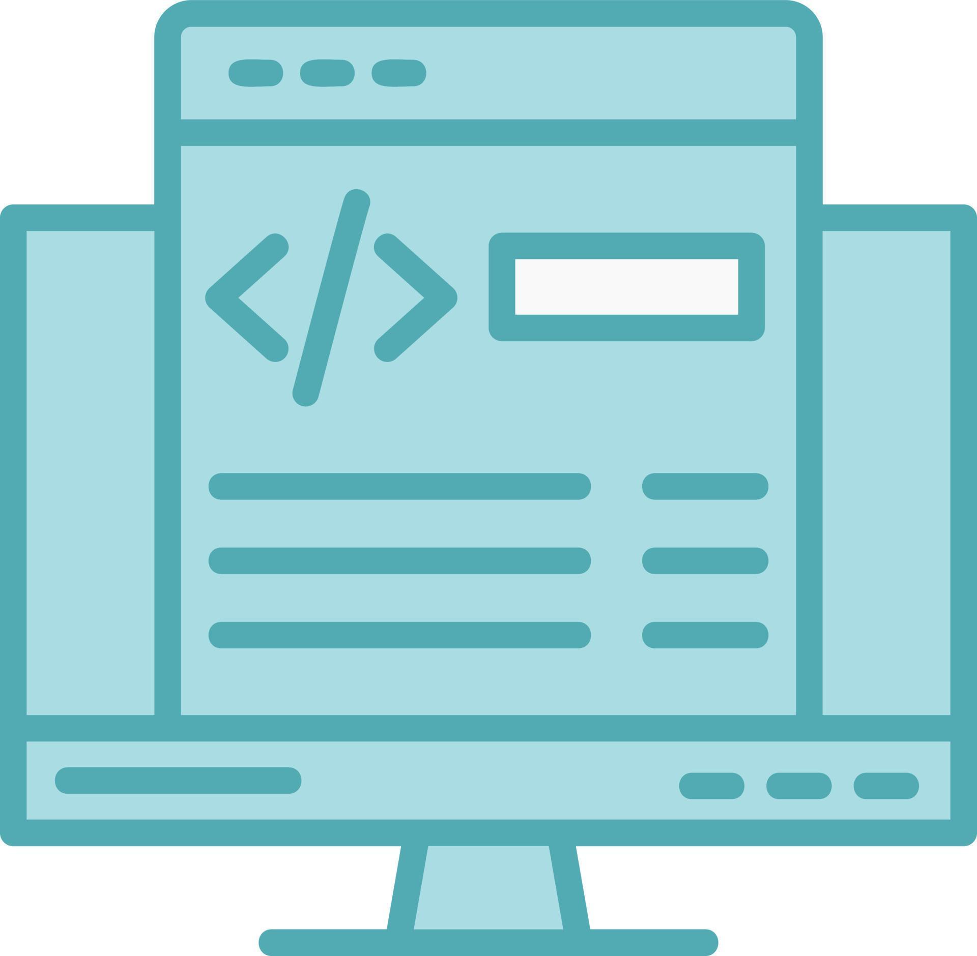 Web Development Vector Icon 16822250 Vector Art at Vecteezy