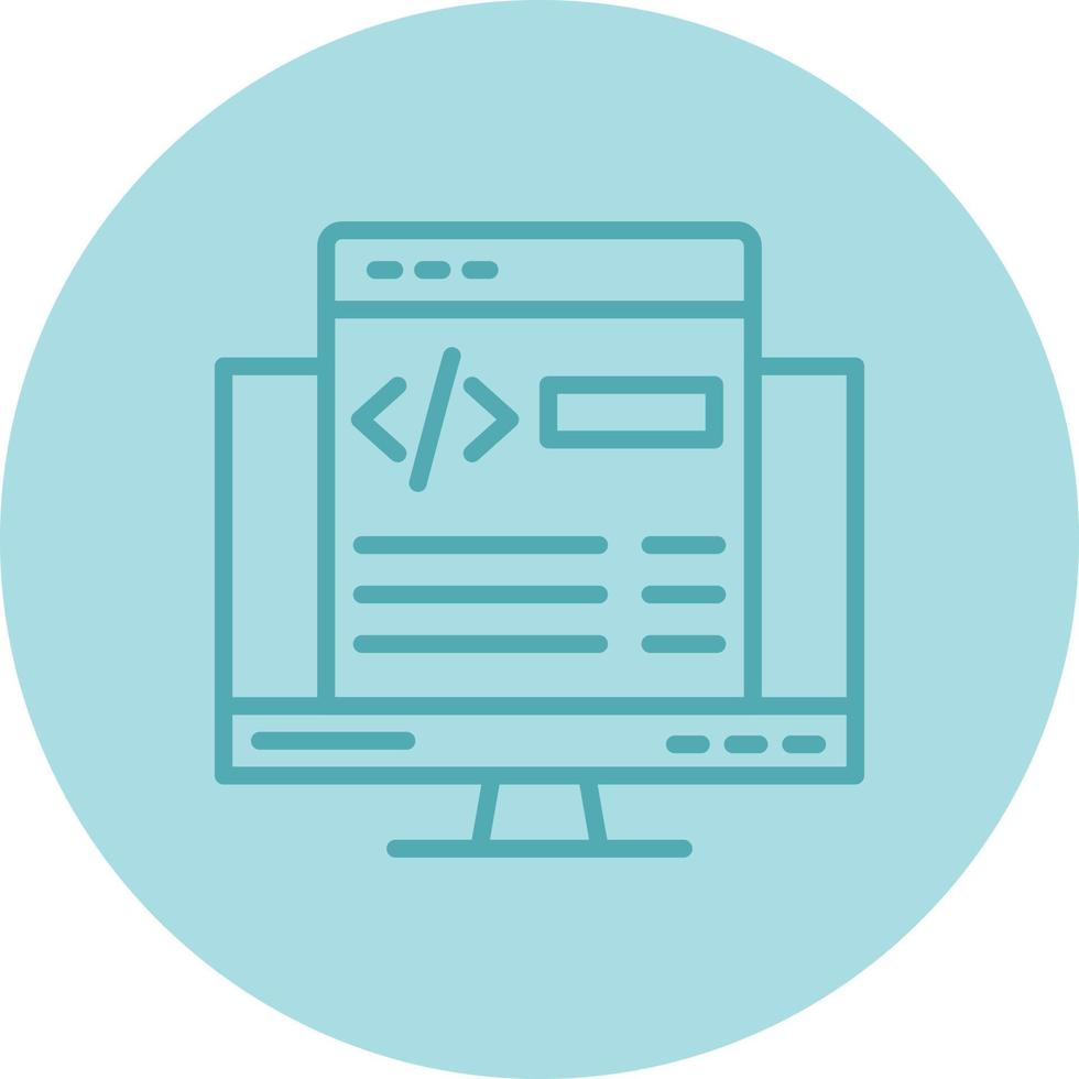 Web Development Vector Icon 16822992 Vector Art at Vecteezy