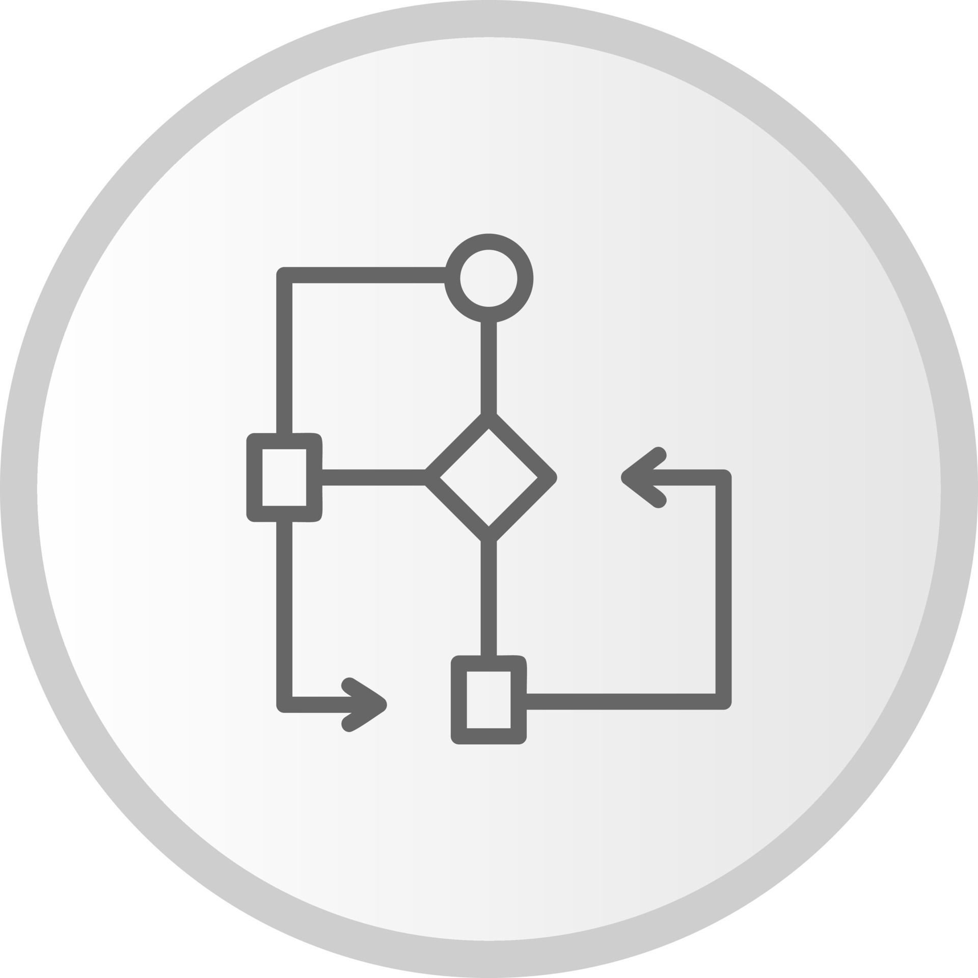 Flow Chart Vector Icon 16823740 Vector Art At Vecteezy
