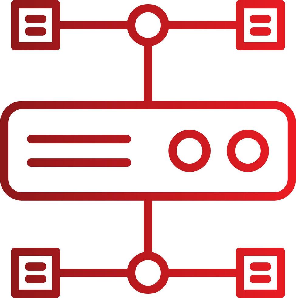 cluster computing Vector Icon 16824335 Vector Art at Vecteezy