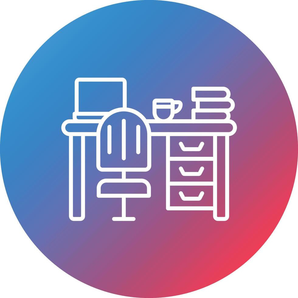 Ideas Line Gradient Circle Background Icon 16826191 Vector Art at Vecteezy