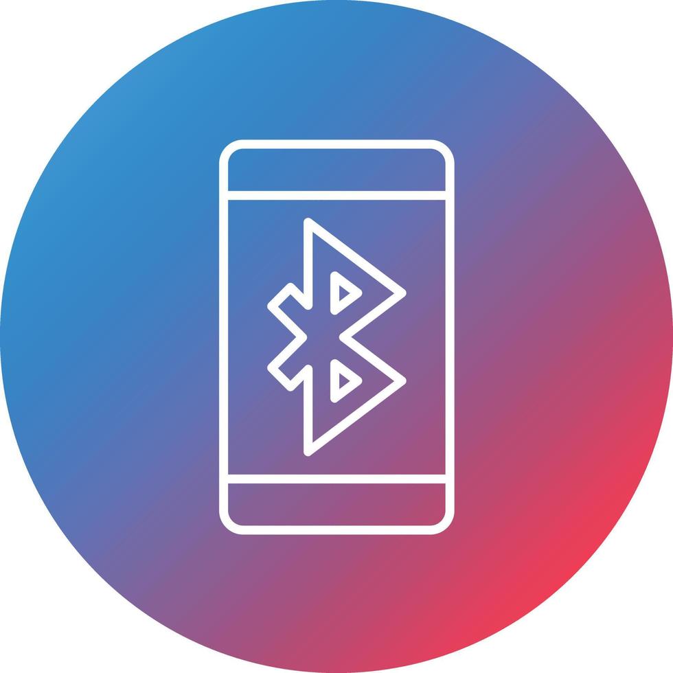 Bluetooth Line Gradient Circle Background Icon 16826553 Vector Art at ... Bluetooth Line Gradient Circle Background Icon 16826553 Vector Art at ...