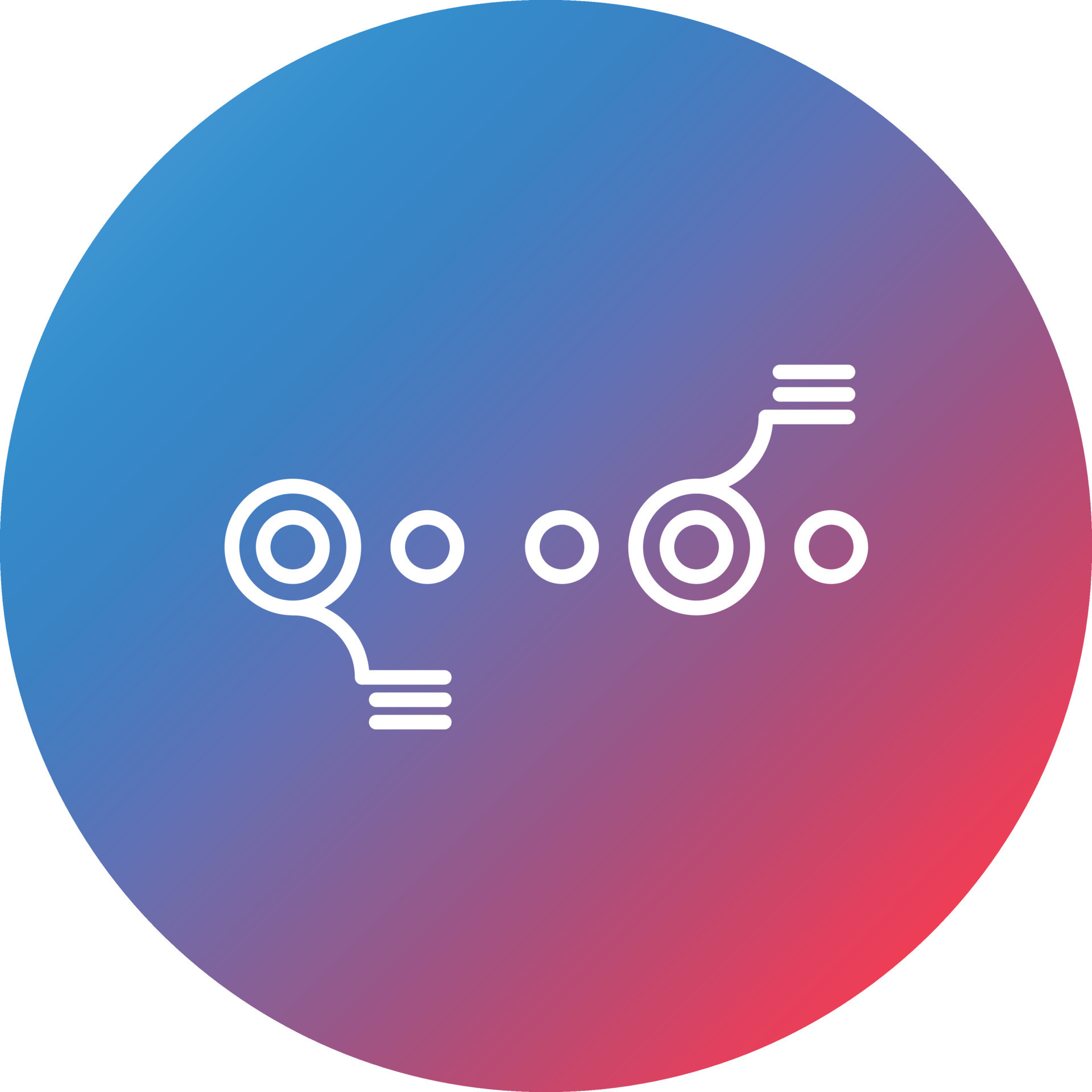 Circle Accent Timeline Line Gradient Circle Background Icon 16827264 ...