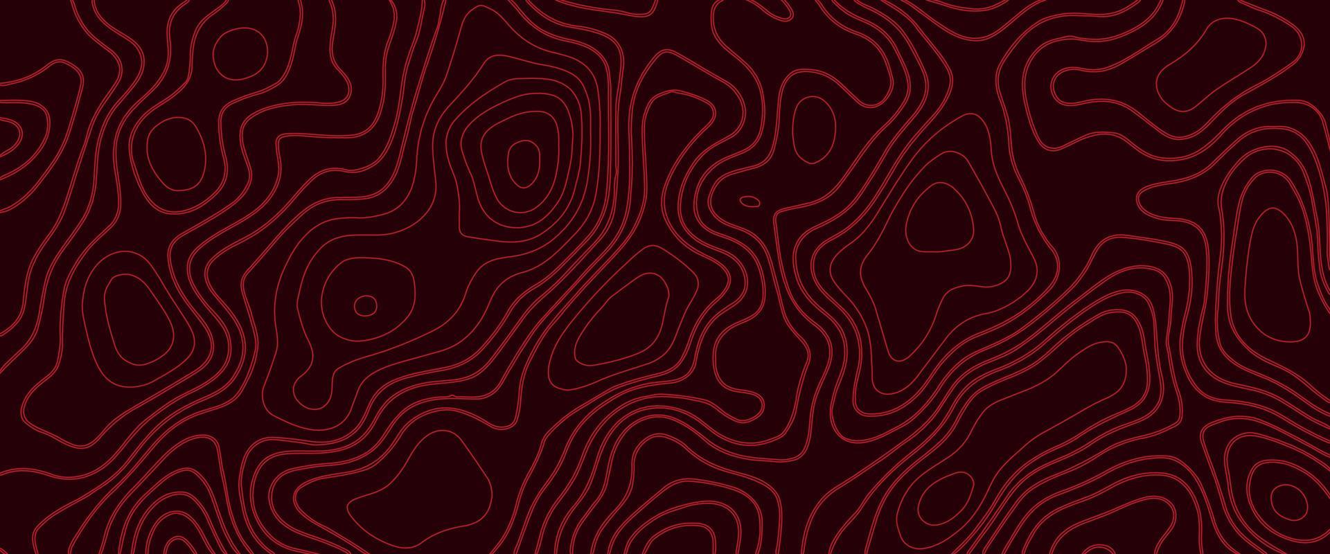 Topographic map. Abstract background with lines and circles. Red ... Topographic map. Abstract background with lines and circles. Red ...