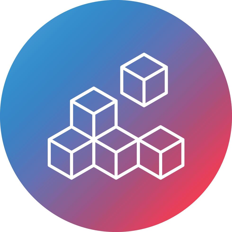 Build Line Gradient Circle Background Icon 16829741 Vector Art at Vecteezy