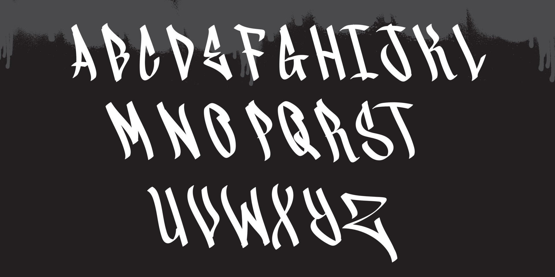 A Set Of Graffiti Alphabet Cool Digital Graffiti Font 16829885 Vector a-set-of-graffiti-alphabet-cool-digital-graffiti-font-16829885-vector