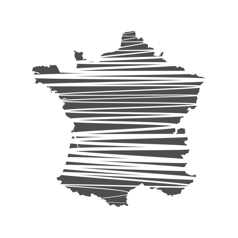 Vector De Mapa De Francia 16830880 Vector En Vecteezy
