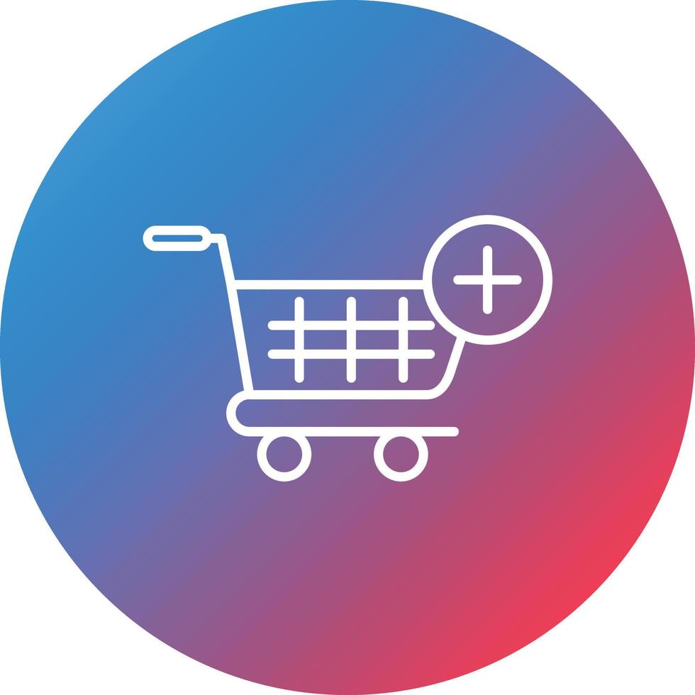 Purchase Line Gradient Circle Background Icon 16831241 Vector Art at Vecteezy