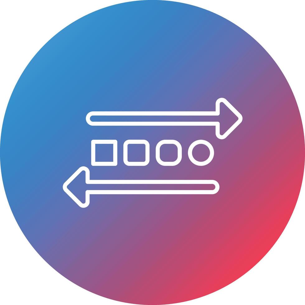 Transform And Development Line Gradient Circle Background Icon 16836843 ...